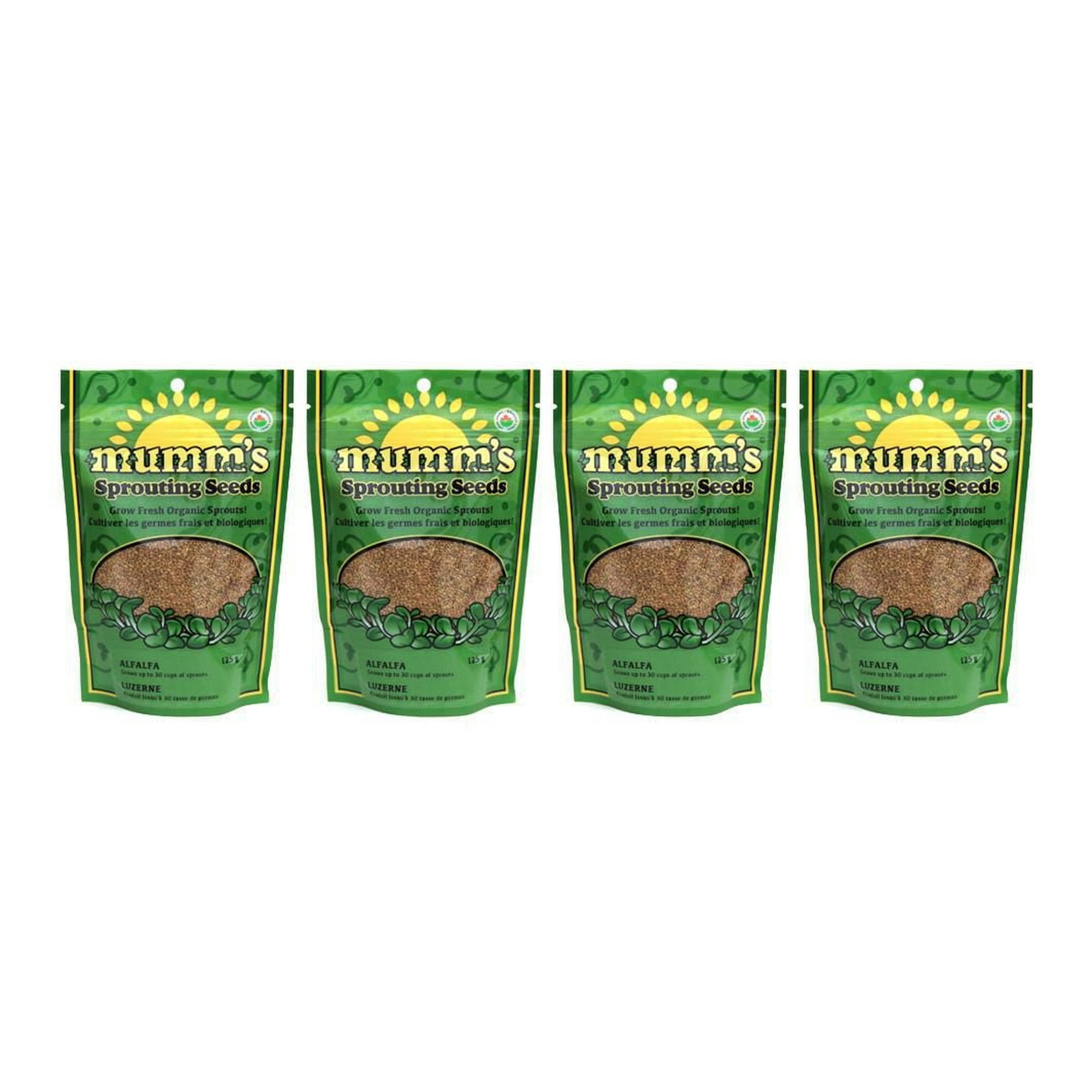 Click here for Mumms Sprouts Alfalfa 4 Pack - Mumms Sprouting See... prices