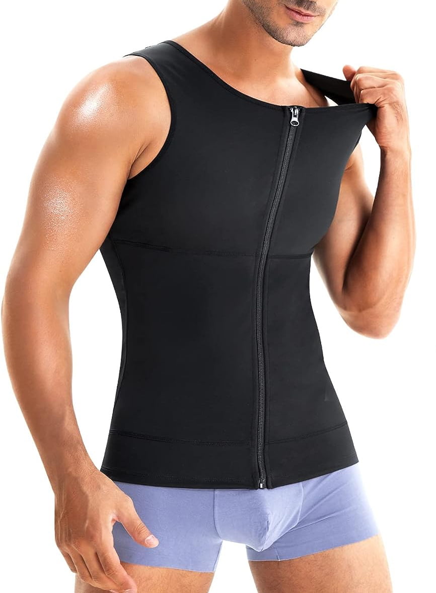 Molutan Compression Shirts for Men Undershirts Slimming Body Shaper ...