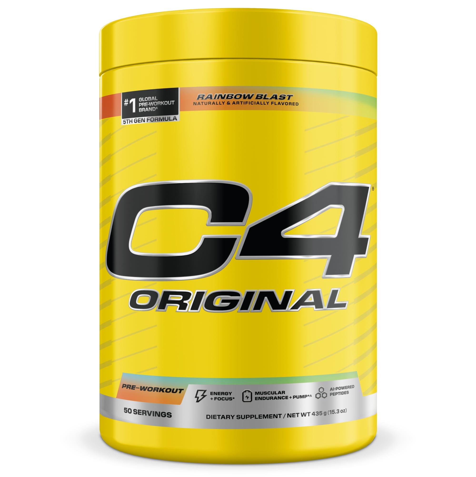 Pre-Workout Cellucor C4 Original Rainbow Blast 50 porciones | Walmart ...