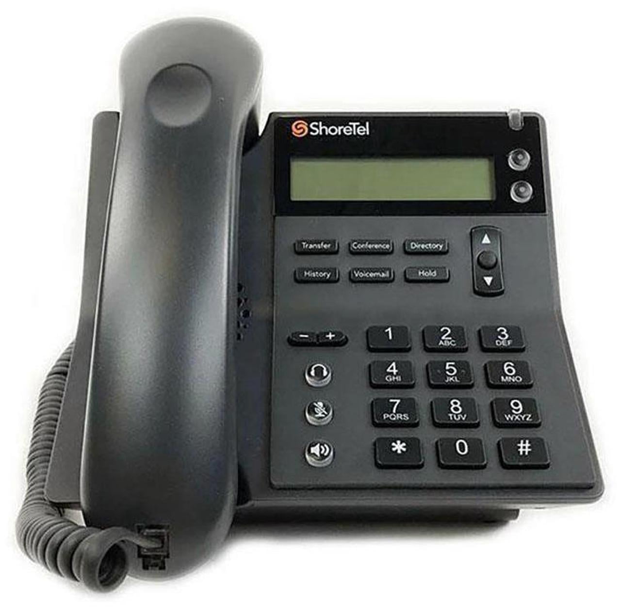 Pre-Owned ShoreTel IP420G Gigabit VoIP Business Phone 2-Line Display ...