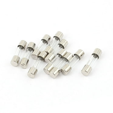 10 Pcs 250V 20A 20Amp Slow Blow Glass Fuses Tubes 5mm x 20mm - Walmart.com