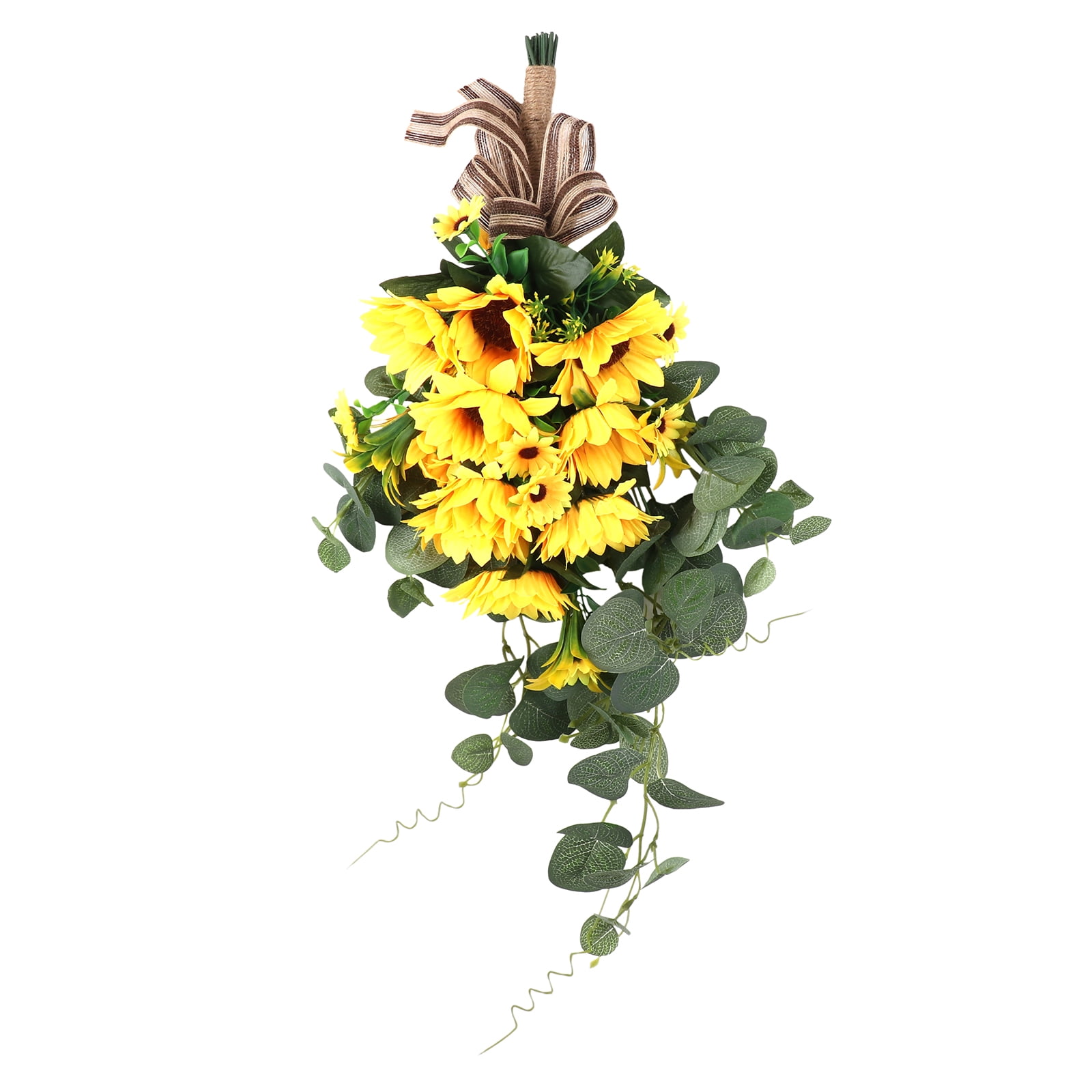 huntermoon Wall Hanging Simulation Bloom Artificial Flowers Fake ...