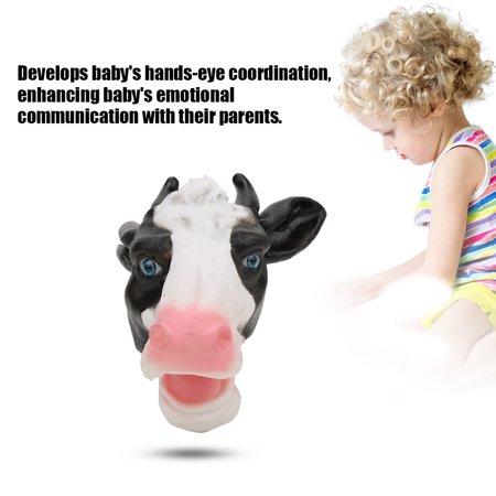 Hand Doll Hand Puppet Animal Hand Puppet Kid Toy Animal Hand Toy Cattle ...