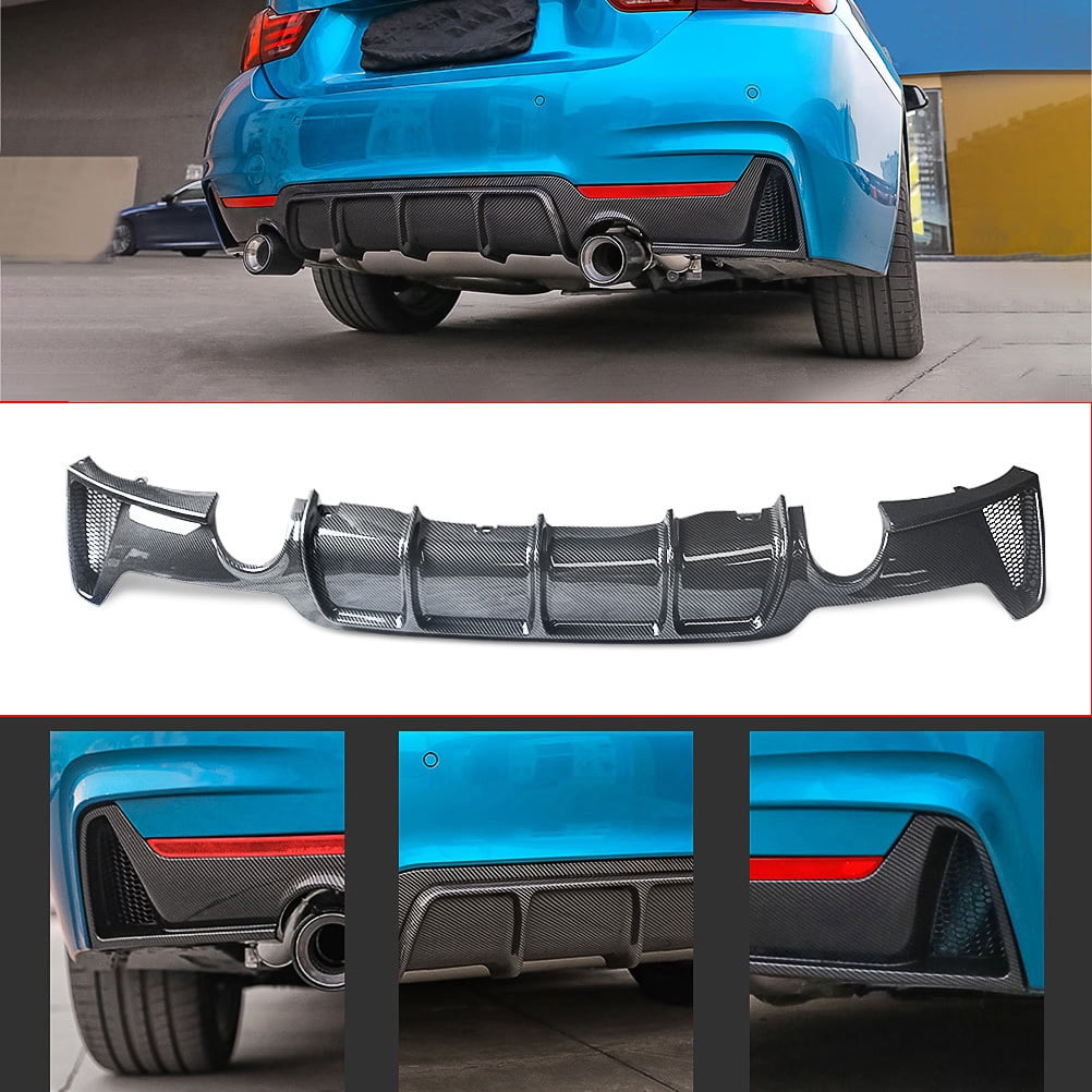 NINTE Rear Diffuser for 2014-2020 BMW 4 Series F32 F33 F36 435i M Sport ...