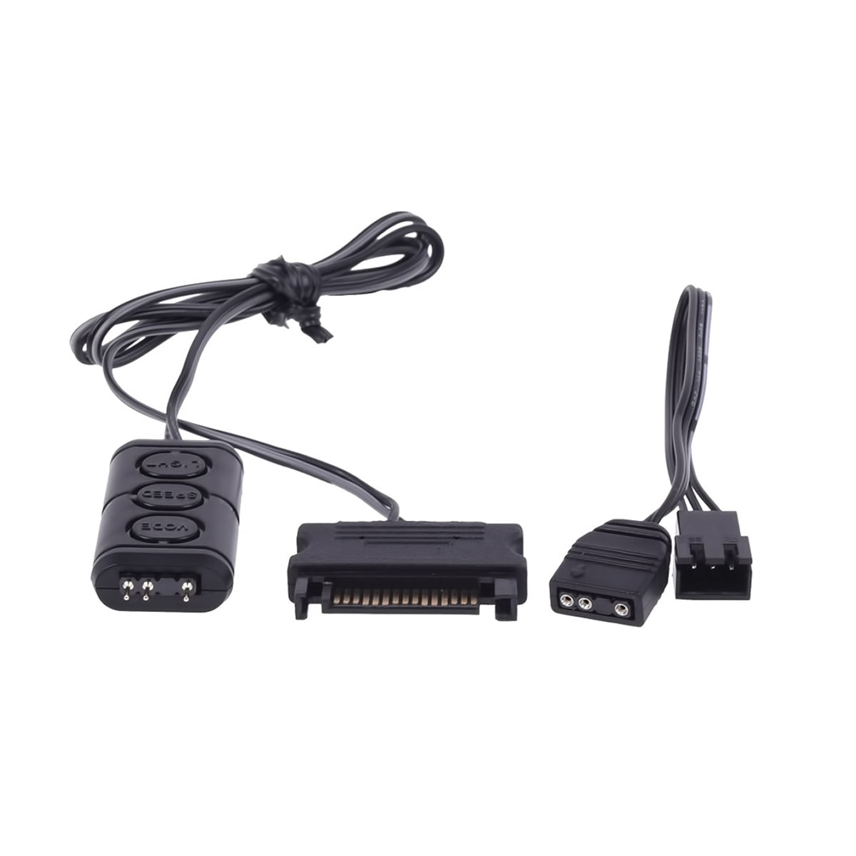 Alphacool Aurora Eiscontrol Addressable RGB Controller, Black - Walmart.com