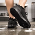 Furuian Non Slip Work Shoes for Men Waterproof Food Service Kitchen ...