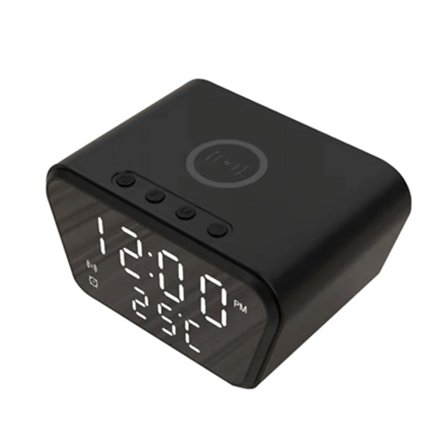 Braun BC02XB: Compact Bedside Travel Alarm Clock with Snooze & Quiet ...