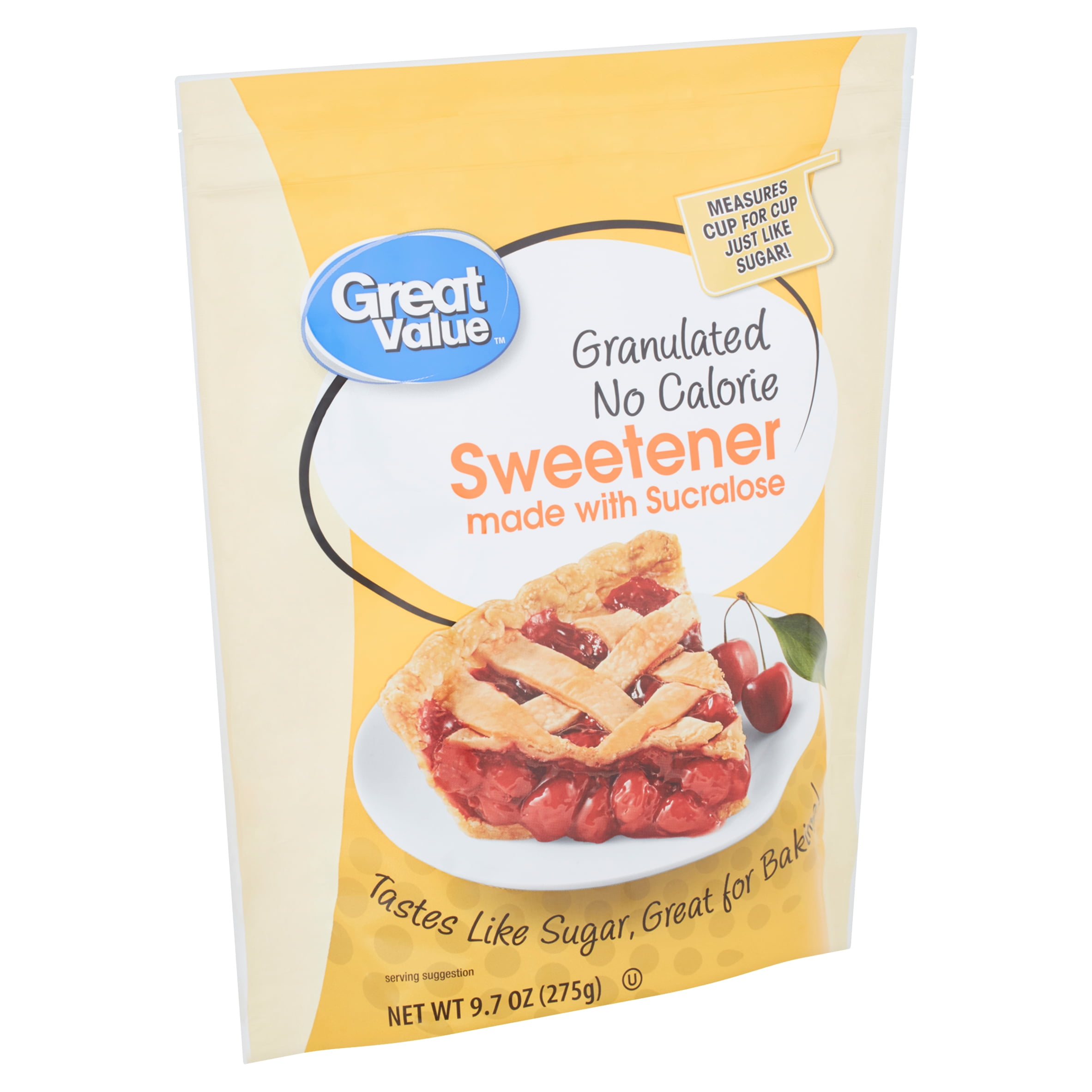 Great Value Granulated No Calorie Sweetener, 9.7 oz - Walmart.com ...