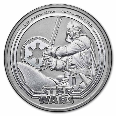 2024 Niue 1 oz Silver $2 Star Wars: Grogu "Baby Yoda" BU Coin - Walmart.com
