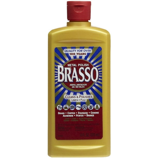 Brasso Metal Surface Polish, Unscented 8 oz (Pack of 3) - Walmart.com ...