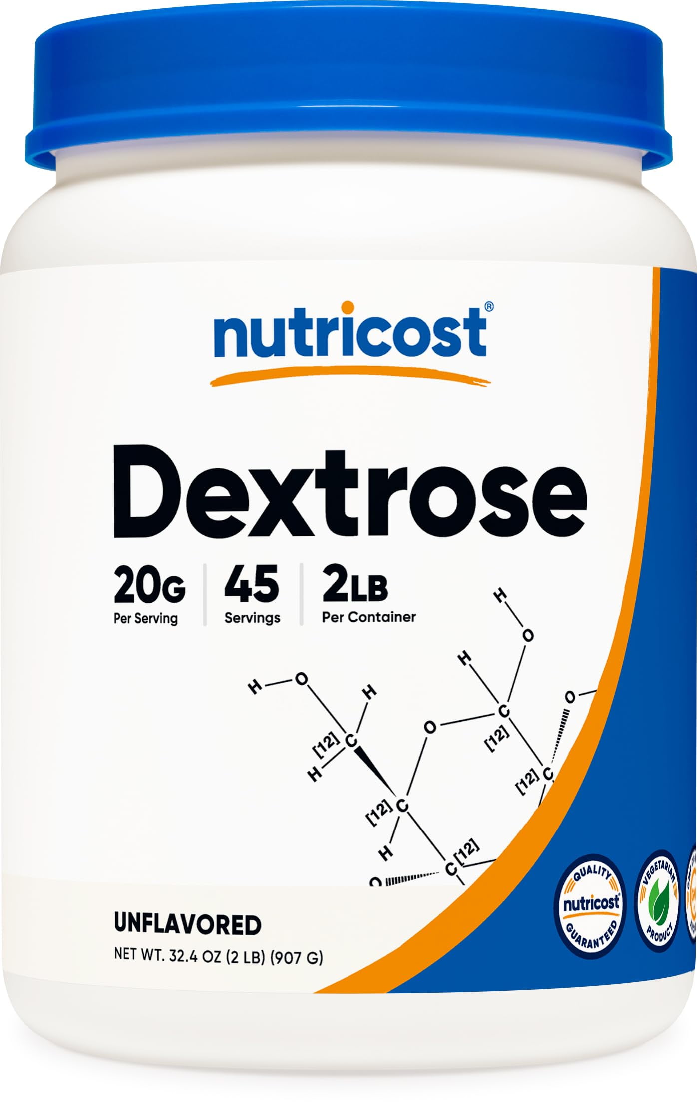 Nutricost Dextrose Powder 2 LBS - Non-GMO, Gluten Free | Walmart en línea
