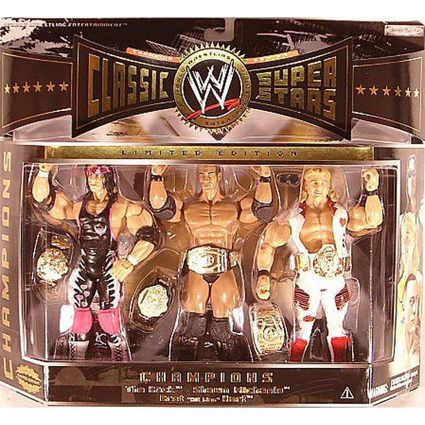 WWE Wrestling Classic Superstars Series 2 Champions Action Figure 3 ...