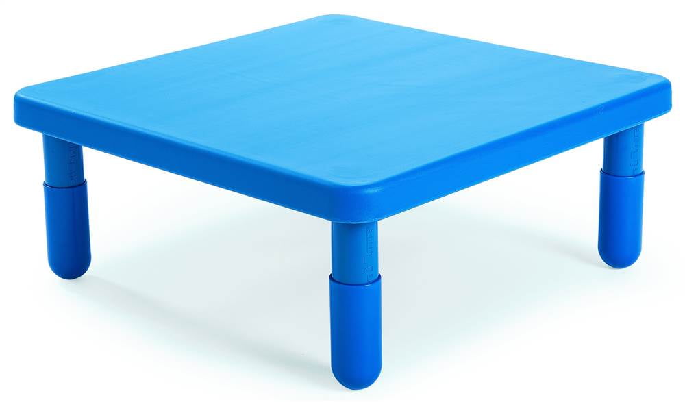 Angeles Square Table in Royal Blue (12 in. Height) - Walmart.com