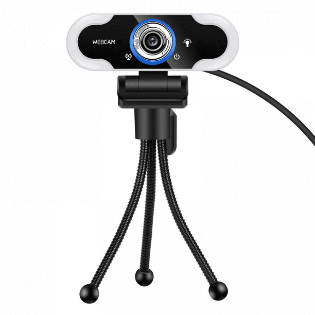 HD 1080P computer camera USB driver-free live web camera with fill ...