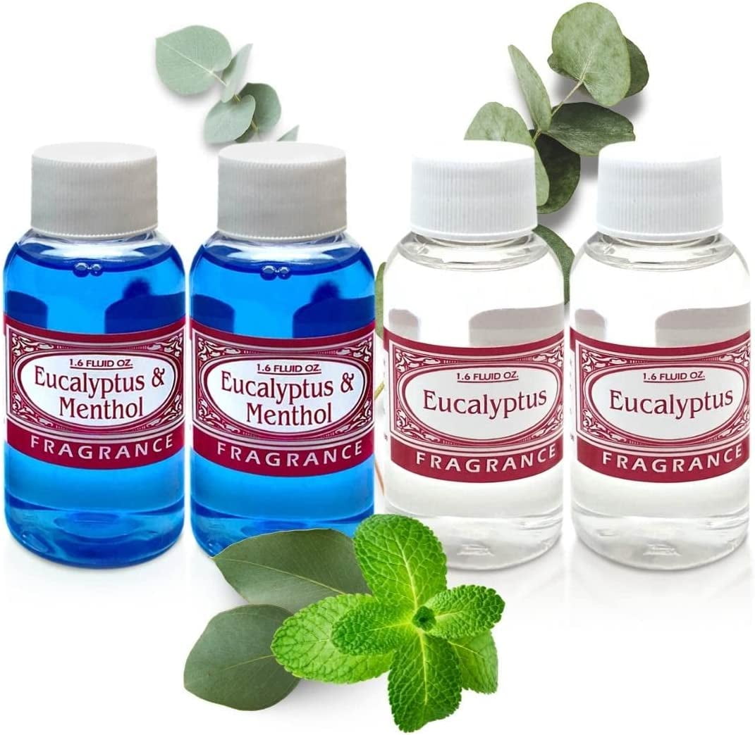 Concentrated 2.0 fl oz Eucalyptus & Eucalyptus Menthol Fragrance Pack ...