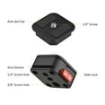 Quick Release Plate,Quick Plate Camera Mount Adapter With 1/4 Alloy Qr ...