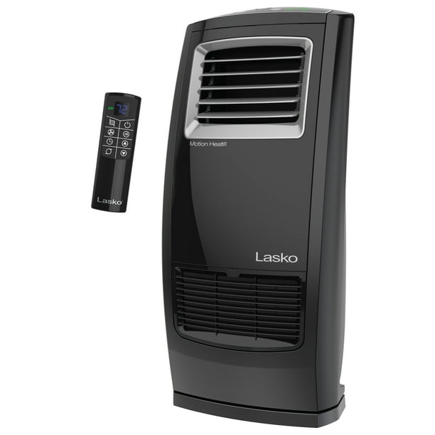 Lasko Oscillating 1500W Electric Motion Heat Whole Room Ceramic Heater ...