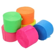 6 Count Bulk Pack Multicolor Holographic Serpentine Streamers - Walmart.com