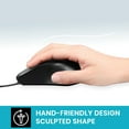 Perixx PERIMICE-221U Wired Ergonomic USB Mouse, Silent Clicks, 1000 DPI ...