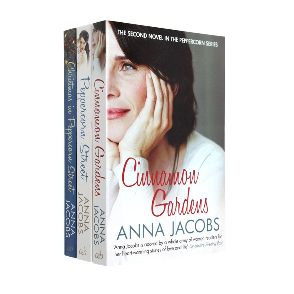 Anna Jacobs Peppercorn Series Collection 3 Books Set ( Cinnamon Gardens ...
