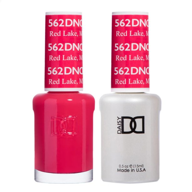 Red Lake #562 & Matching Polish Set - DND Gel & Lacquer - Walmart.com