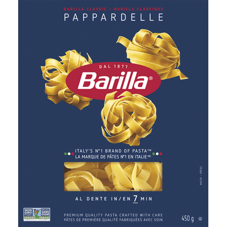 BARILLA PAPPARDELLE PASTA NESTS n.166, Barilla Semolina Pasta ...
