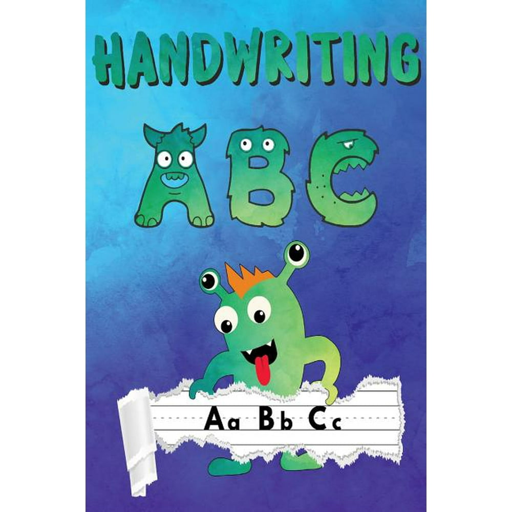 Handwriting ABC: Handwriting Practice Paper - Cute Monsters Handwriting ...