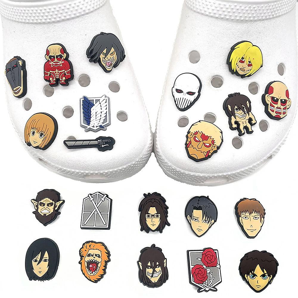 Click here for Wevalley 21pcs Anime Attack On Titan Theme Shoe Ch... prices