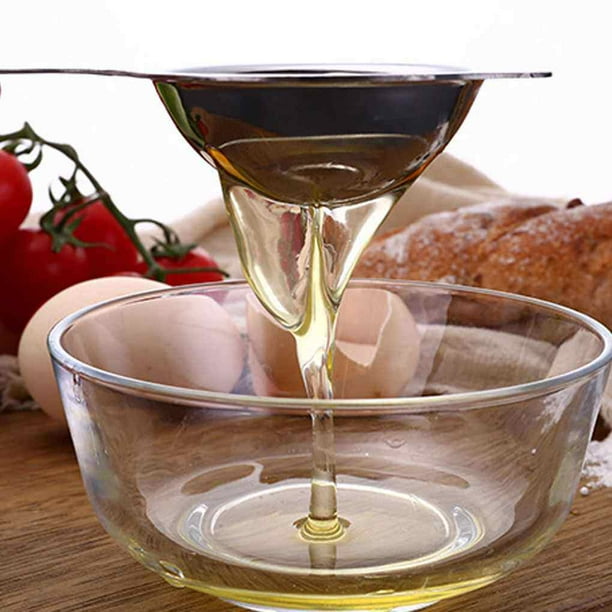 ziyahi Stainless Steel Egg Seperator Divider Egg White Yolk Sifting ...