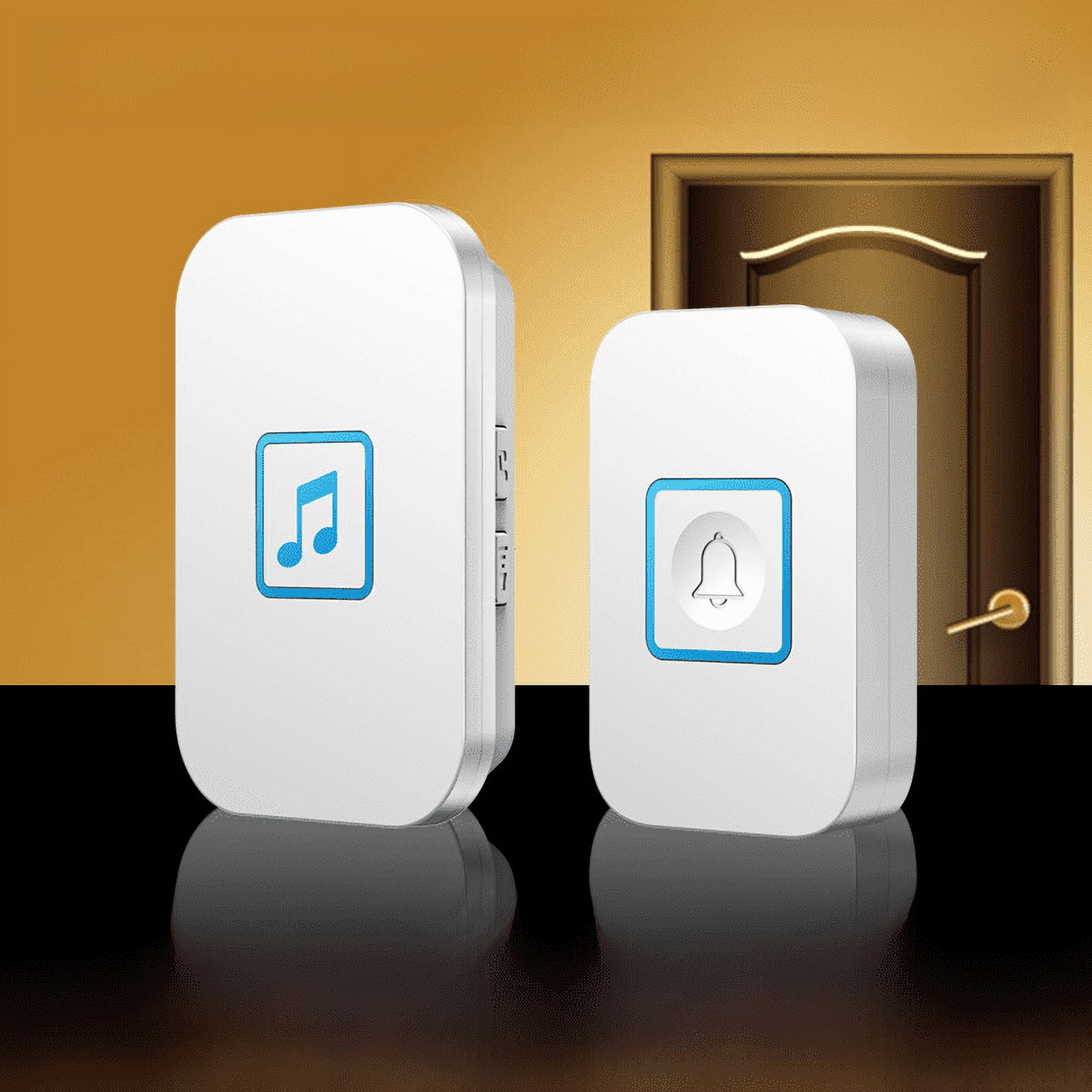 Timbre de casa inalámbrico AC Digital electrónico impermeable Control ...