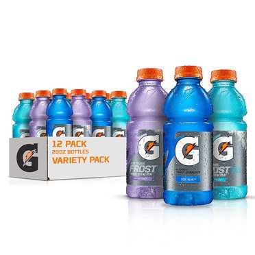 Gatorade Original Thirst Quencher Sports Drink Variety Pack, 12 oz, 24 ...