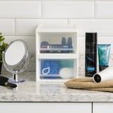 IRIS USA, 6QT Plastic Storage Modular Stacking Drawers, Set of 2 ...