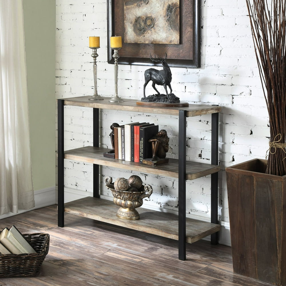 Convenience Concepts Wyoming 3-Tier Console Bookcase, Multiple Colors ...