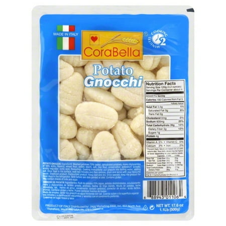 Corabella Potato Gnocchi,17.6 Ounce (Pack of 10) | Walmart Canada