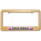 Spoiled Princess, Pink License Plate Tag Frame, Multiple Colors ...