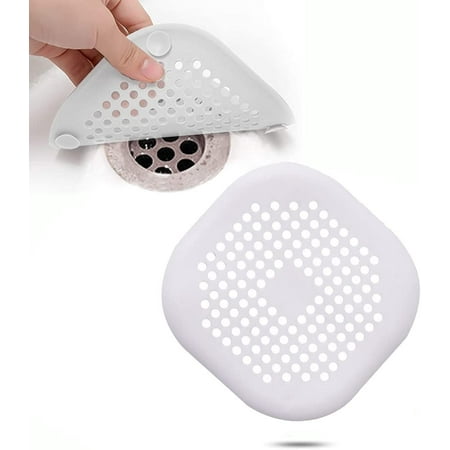 SICED 3 Pcs Silicone Drain Cover Kitchen Sink Strainer with Suction Cup ...