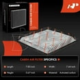 A-Premium Cabin Air Filter, Activated Carbon, OEM Replacement, Ford ...
