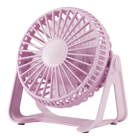 3-speed small fan with USB plug, suitable for offices and student ...