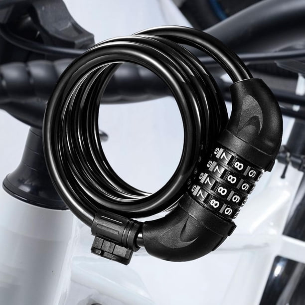 Candado con contraseña para bicicleta, candado con contraseña para ...