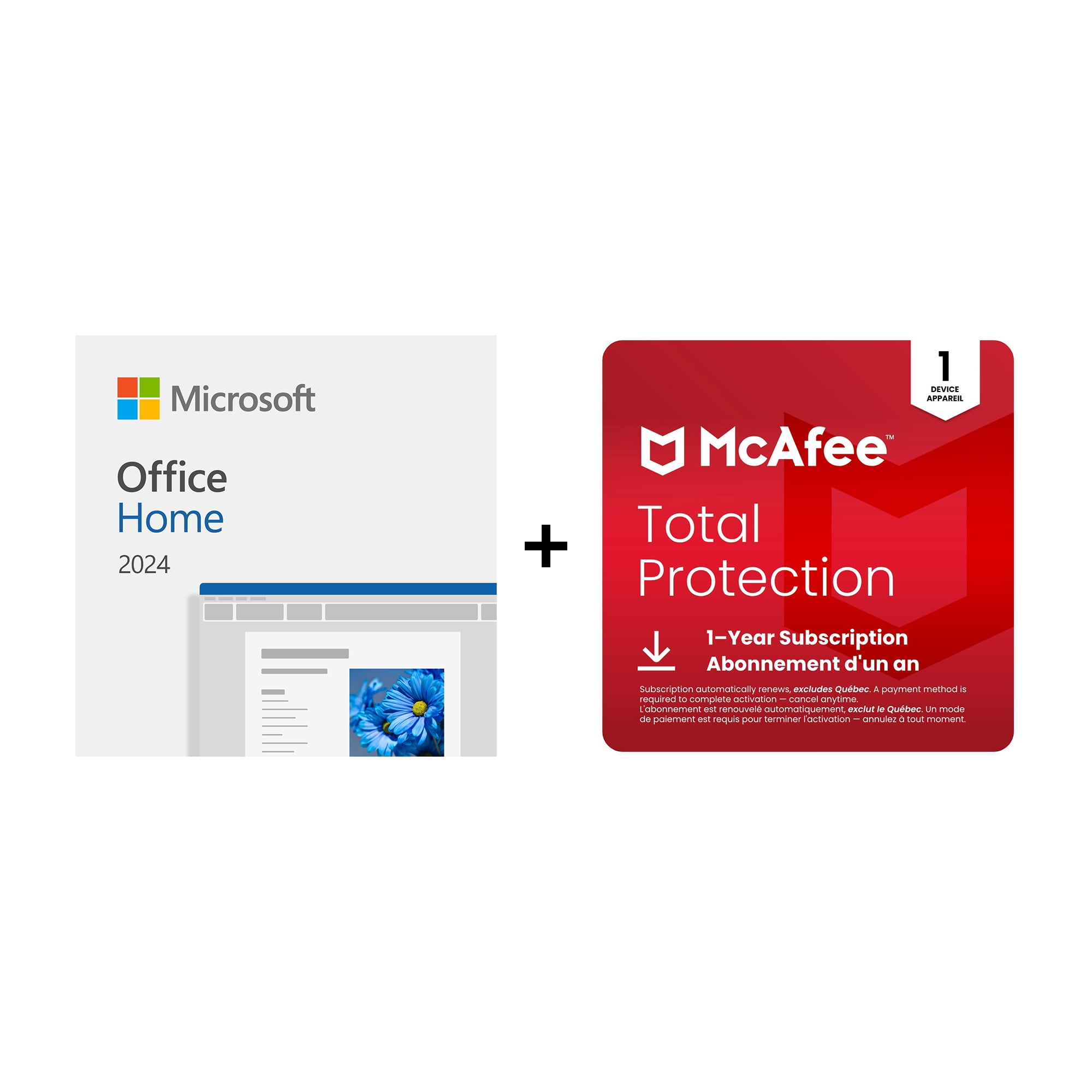 Click here for Microsoft Office Home 2024 + Mcafee Total Protecti... prices