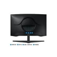 SAMSUNG 27” Odyssey G55C QHD 165Hz 1ms(MPRT) Curved Gaming Monitor ...