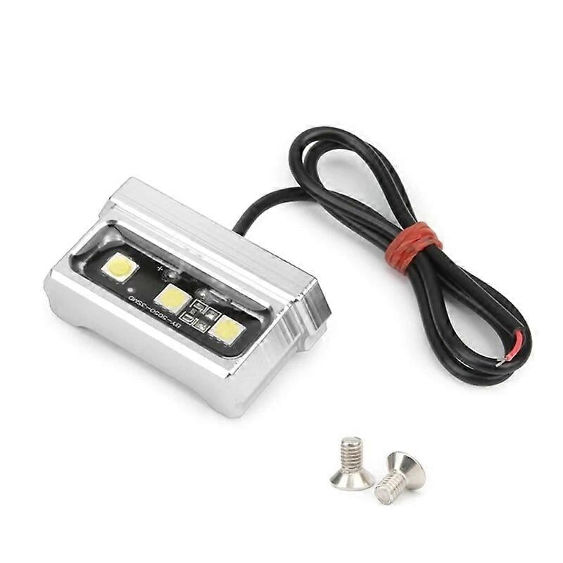Universal Motorcycle License Plate Signal Indicators LED Frame Light ...