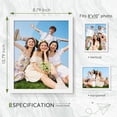 8x10 Picture Frame Set of 10, White Frames 8x10 for Tabletop Display ...