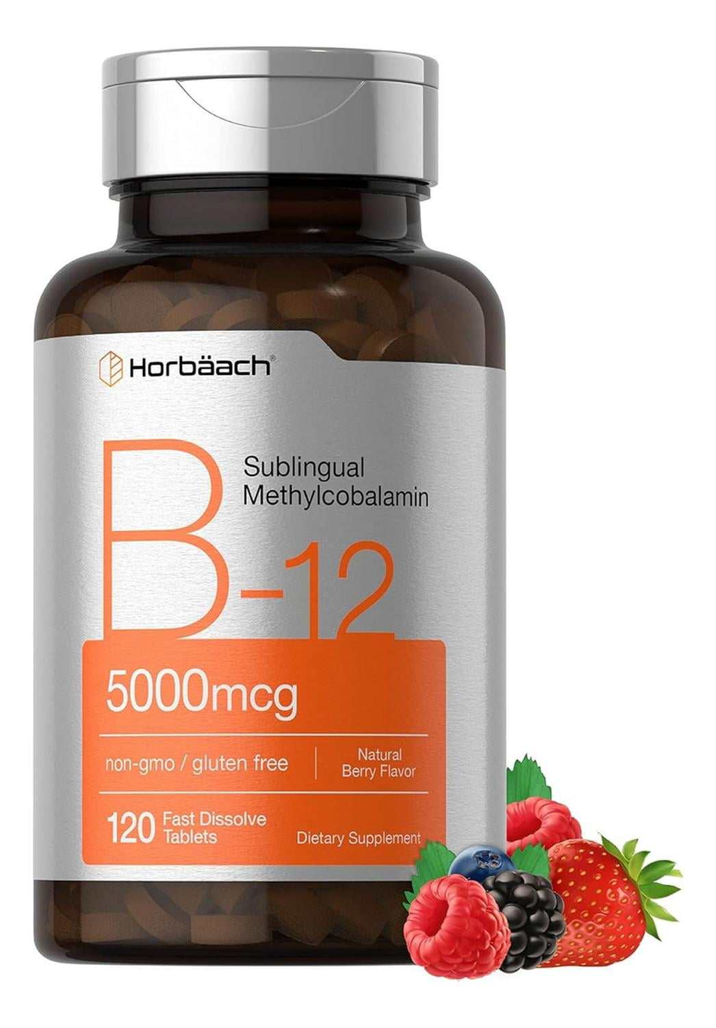 Vitamina B12 Metilcobalamina 5000mcg Sublingual 120 Tabletas | Walmart ...