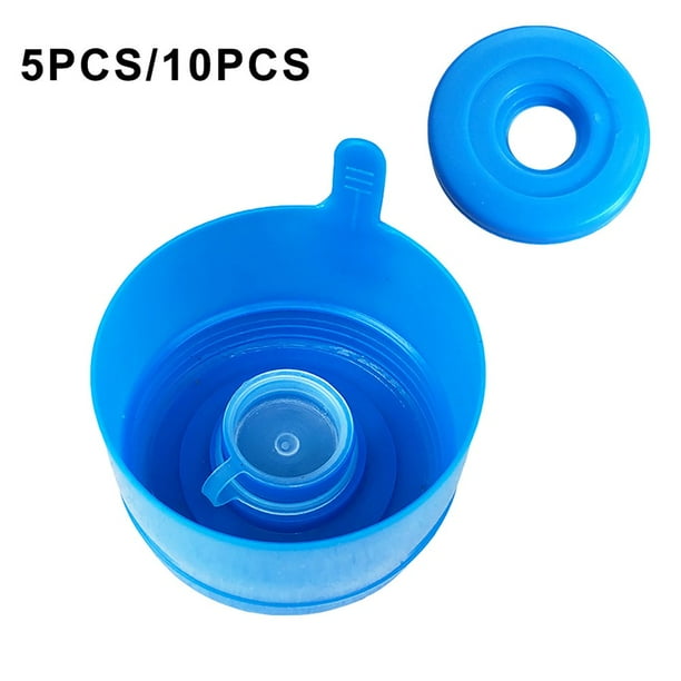 Reusable Non Spill Anti Splash Water Bottle Caps for 55m 3/5 Gallon ...