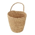 WWG Wall Mounted Woven Wicker Basket Hanging Storage Organizer for ...