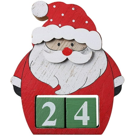 Advent Calendars Wood Christmas Calendar Gingerbread Man House ...