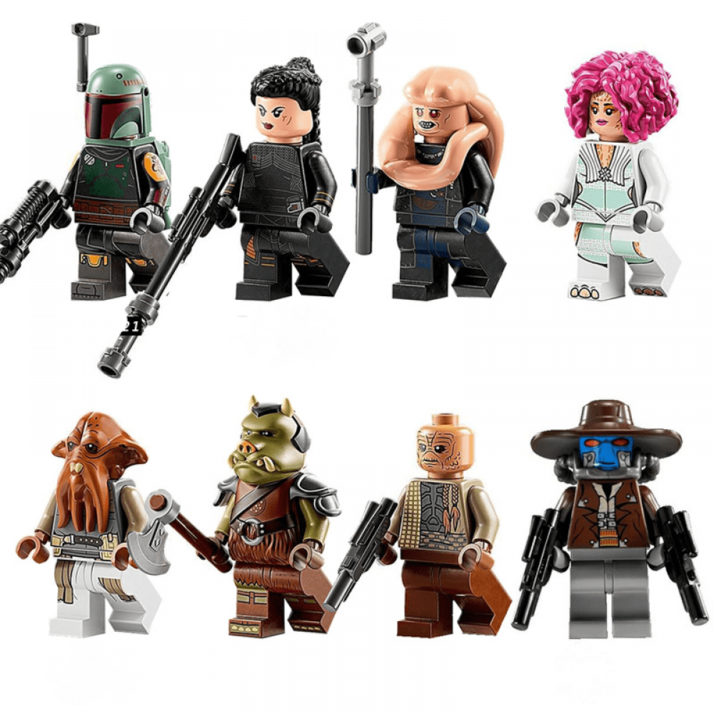 Click here for Hapden 8 Pieces Of Movie Series Assembled Building... prices