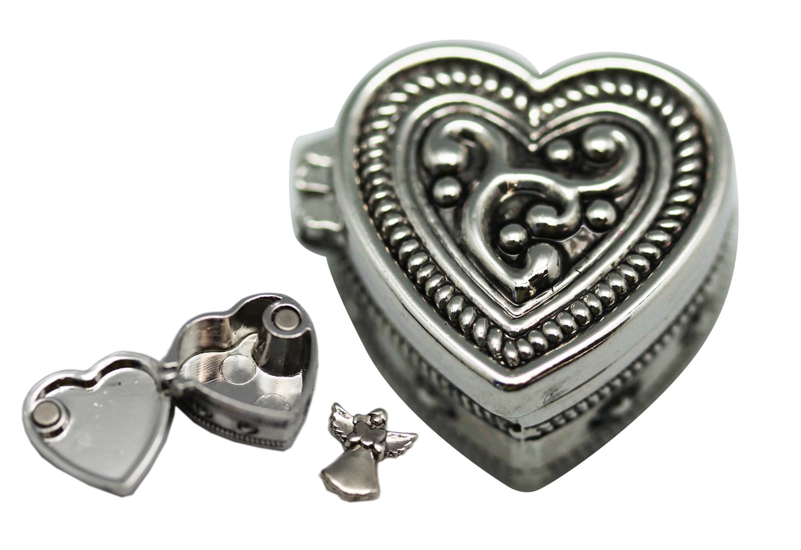 Angel in My Heart Prayer Box With Ornate Pattern Design - By Ganz ...