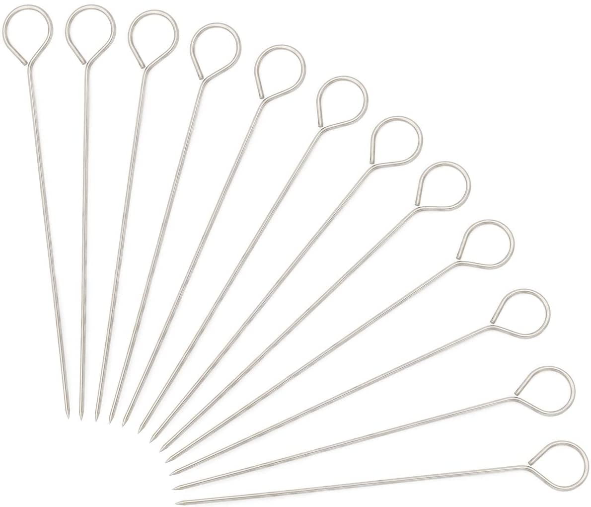 30Pcs 6 Inches Turkey Lacers, Stainless Steel Skewers for Trussing ...